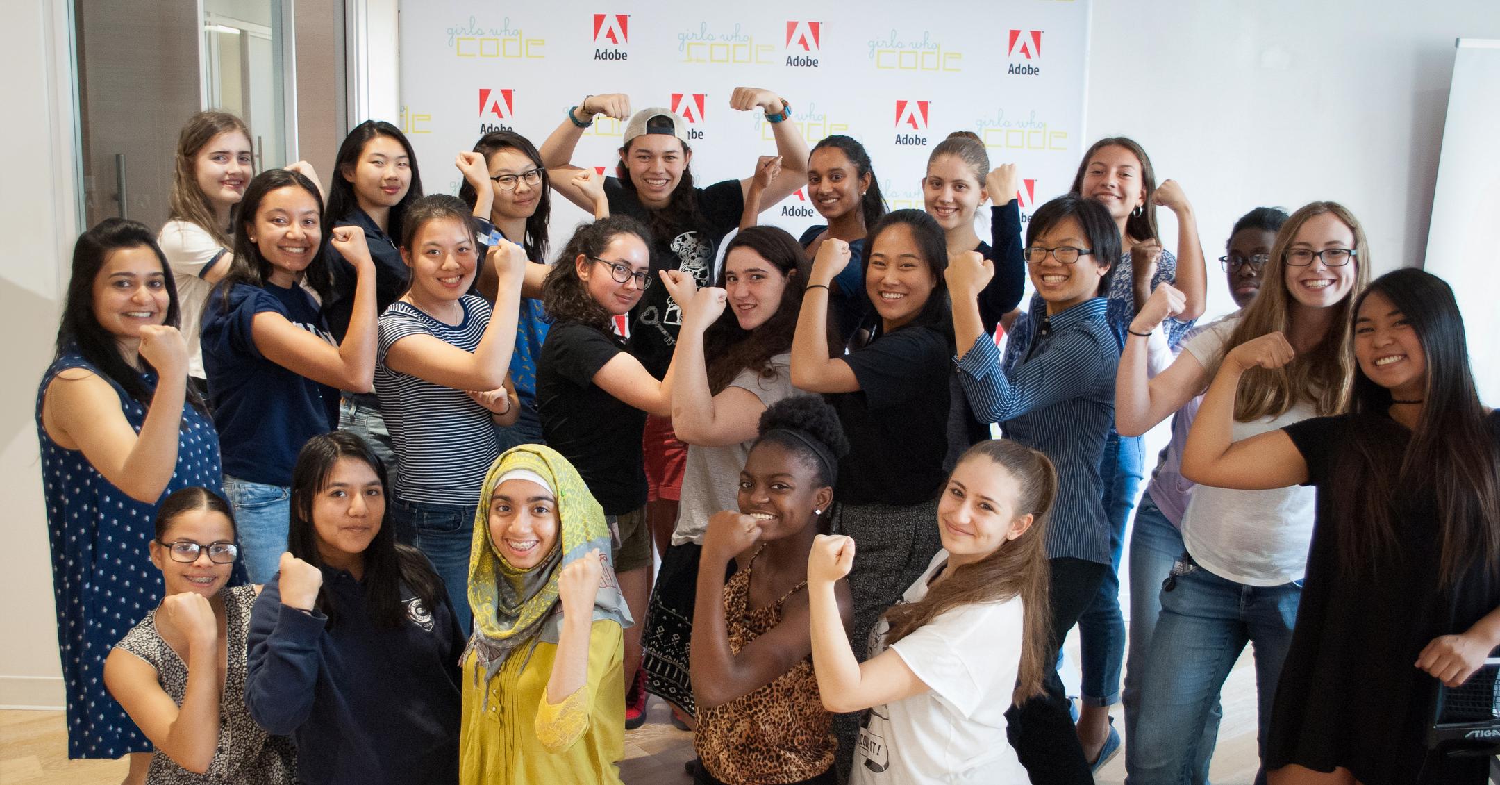 HER AGENDA — Adobe + Girls Who Code Team Up To Combat The Gender Gap In ...