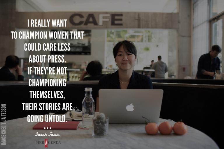 A Peek Inside Her Agenda: Sarah James