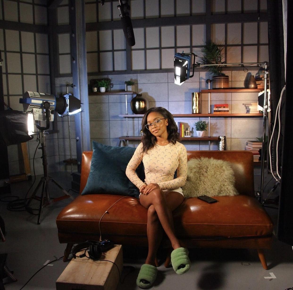 HER AGENDA — Young Hollywood Actress And Producer Marsai Martin ...