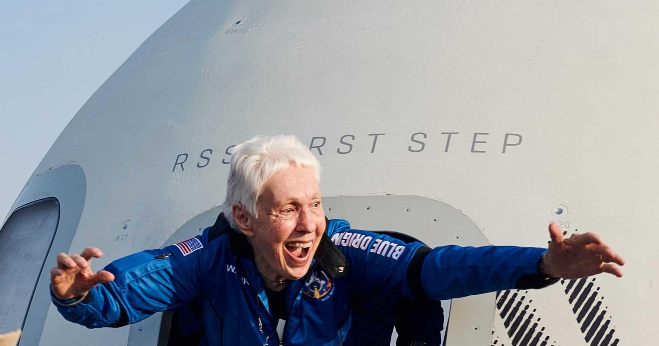 HER AGENDA — Wally Funk, 'Mercury 13' NASA Team Member, Becomes Oldest ...