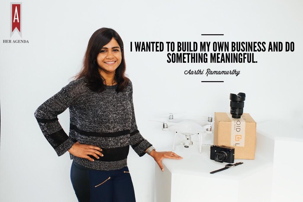 A Peek Inside Her Agenda: Aarthi Ramamurthy