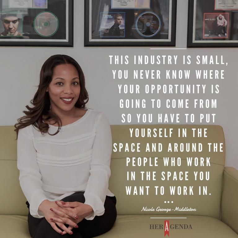 A Peek Inside Her Agenda: Nicole George-Middleton