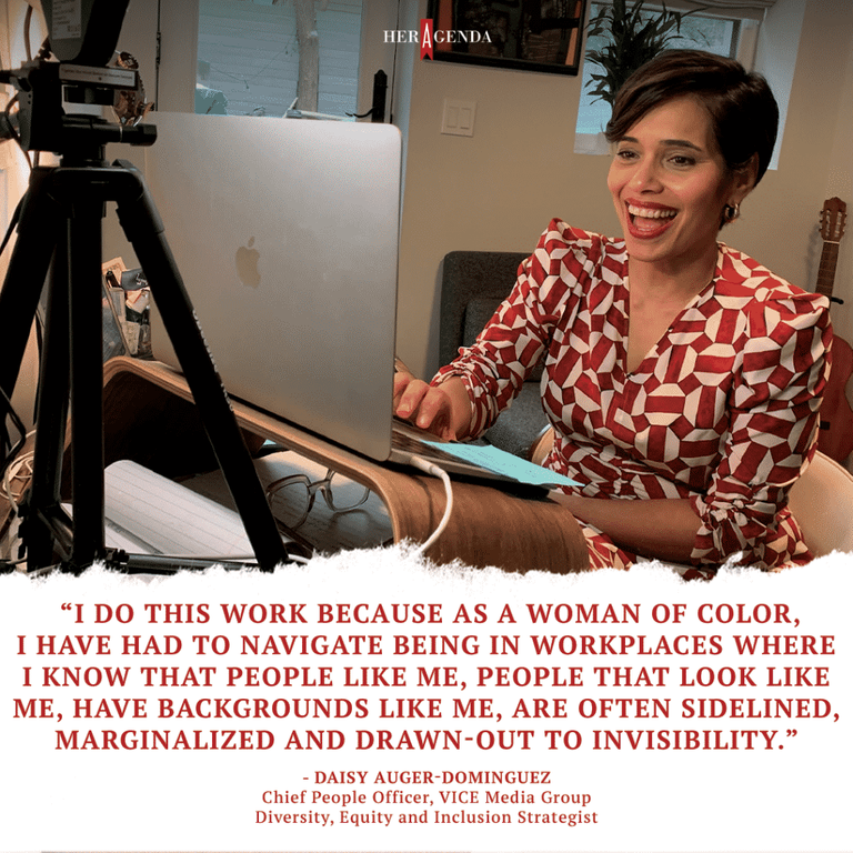 A Peek Inside Her Agenda: Daisy Auger-Dominguez