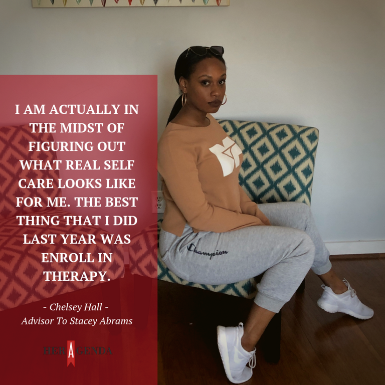 A Peek Inside Her Agenda: Chelsey Hall