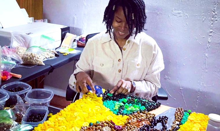 How Keila Strong Is Creating Unconventional Art With A Black Hair-Care ...