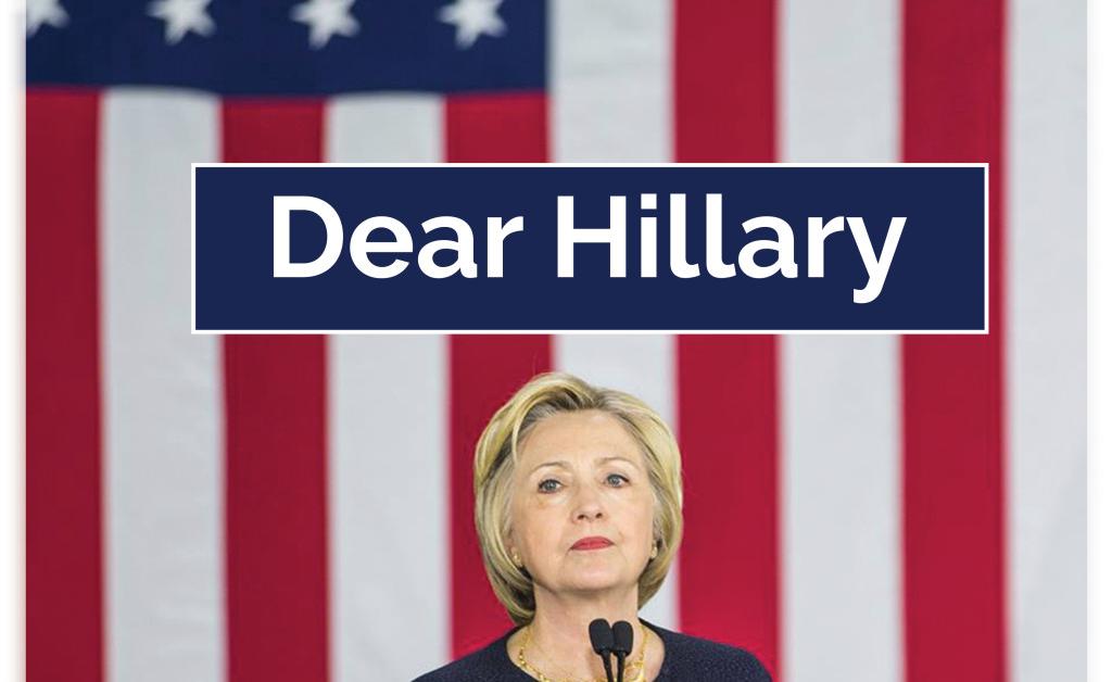 HER AGENDA — Millennial Women Express Heartfelt Thank You To Hillary ...