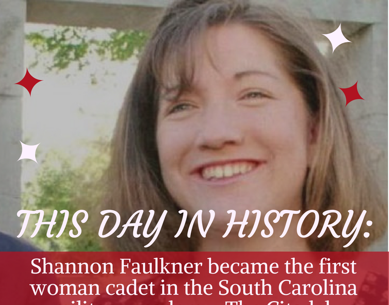 HER AGENDA — Meet Shannon Faulkner, The First Woman To Gain Admission ...